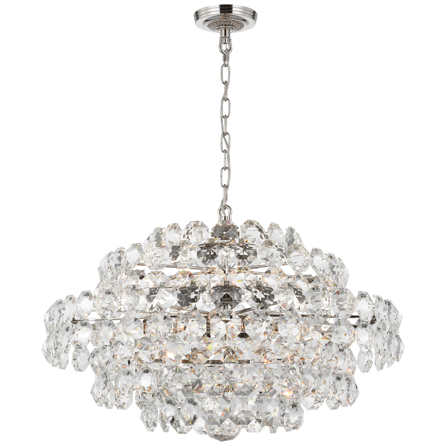 CHANDELIER MULTI-TIERED CRYSTAL GEMS SM #16489 – ANTHEM