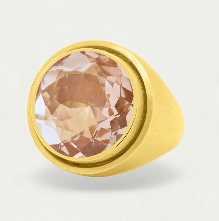 RING SIGNET MORGANITE SZ 7 – ANTHEM