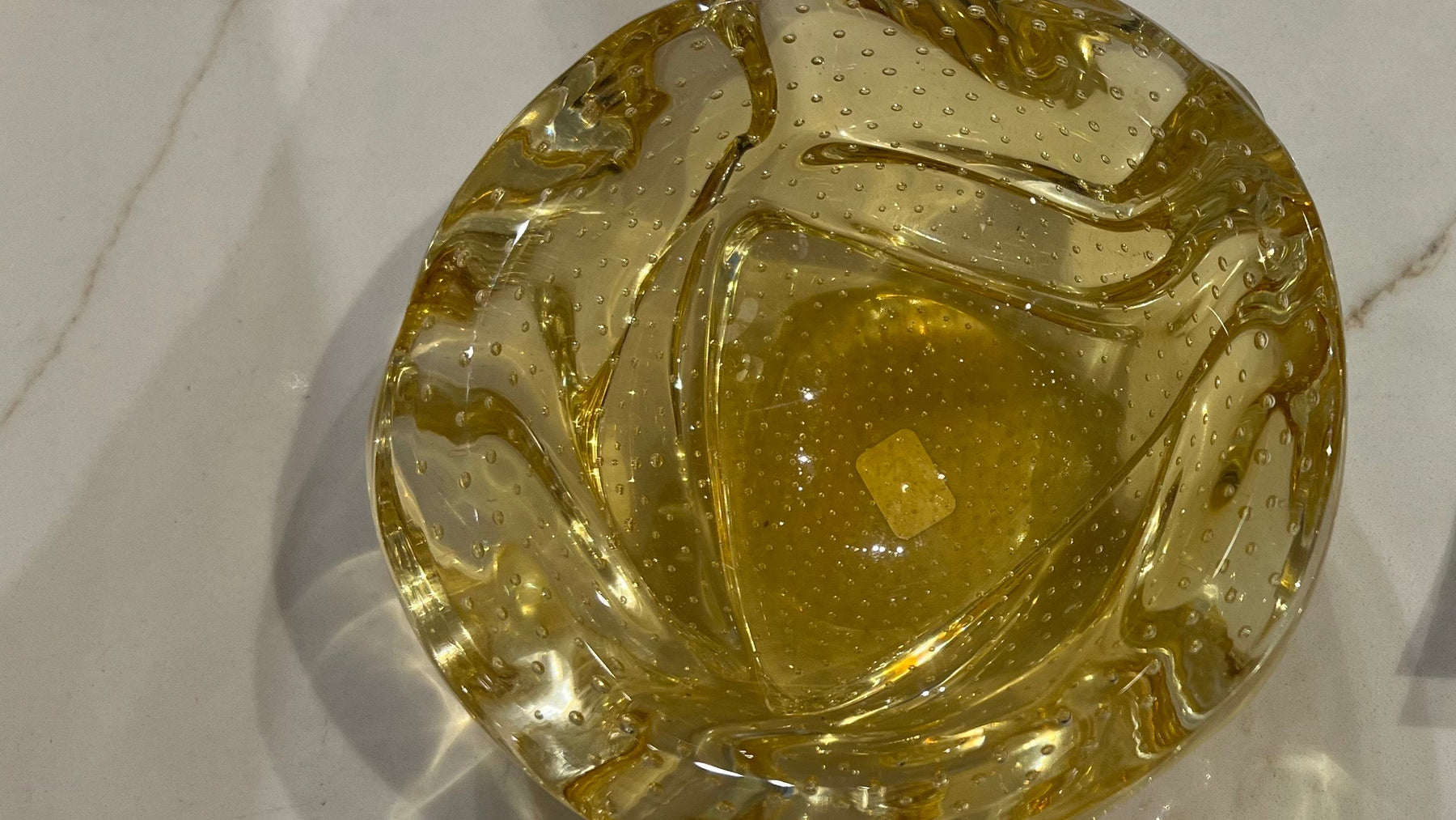 MURANO GLASS GOLD BUBBLES – ANTHEM