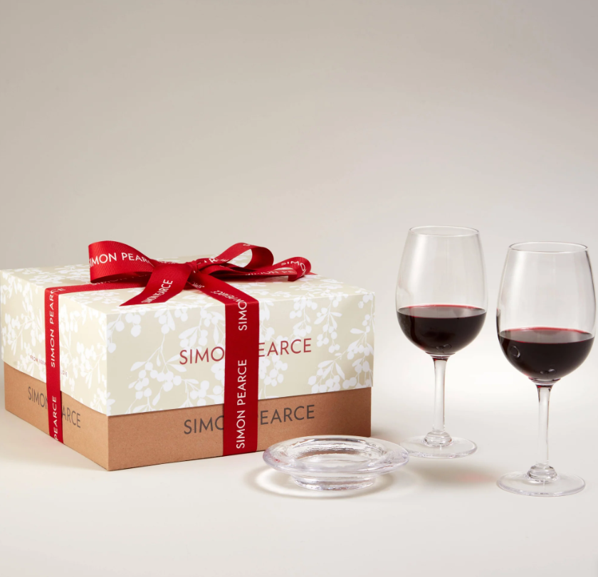 GIFT SET/3 RED WINE & COASTER WOODSTOCK #77150 – ANTHEM